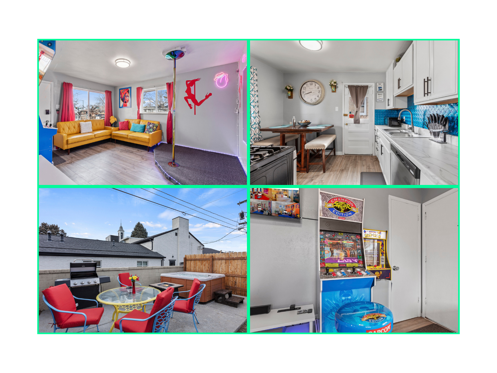 Playful Hot Tub And Retro Arcade - Cozy Urban Getaway - Wheat Ridge, CO