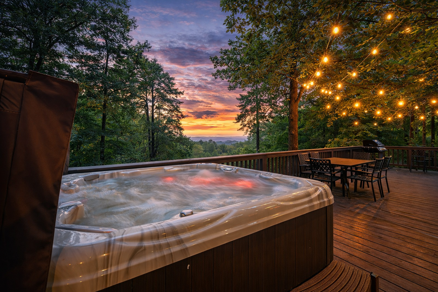 Mountain View From The Hot Tub! ~ Pool Table ~ Play Set - États-Unis