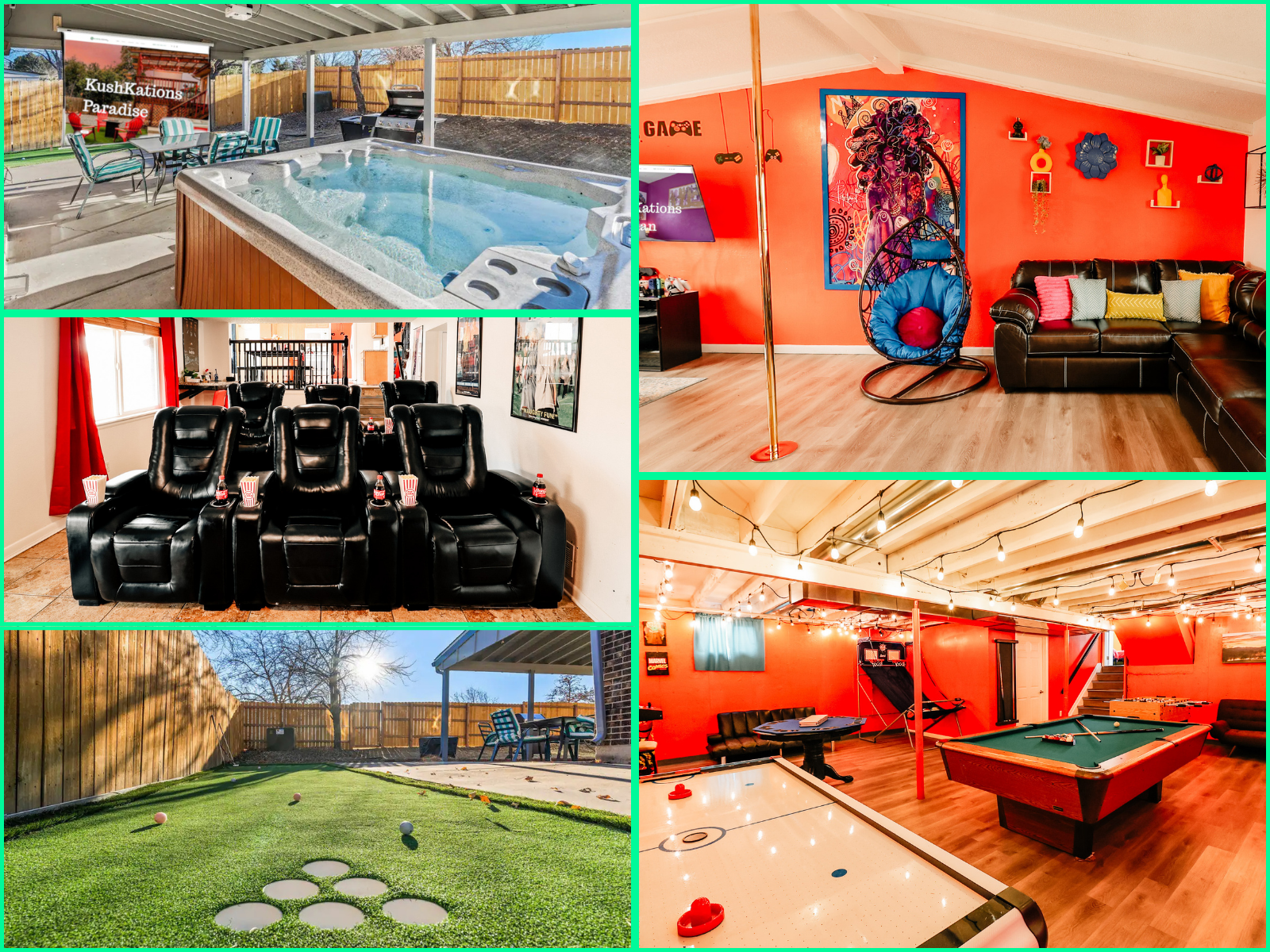 Luxury Game Room And Outdoor Movie Projector - Stunning Retreat - Denver, CO