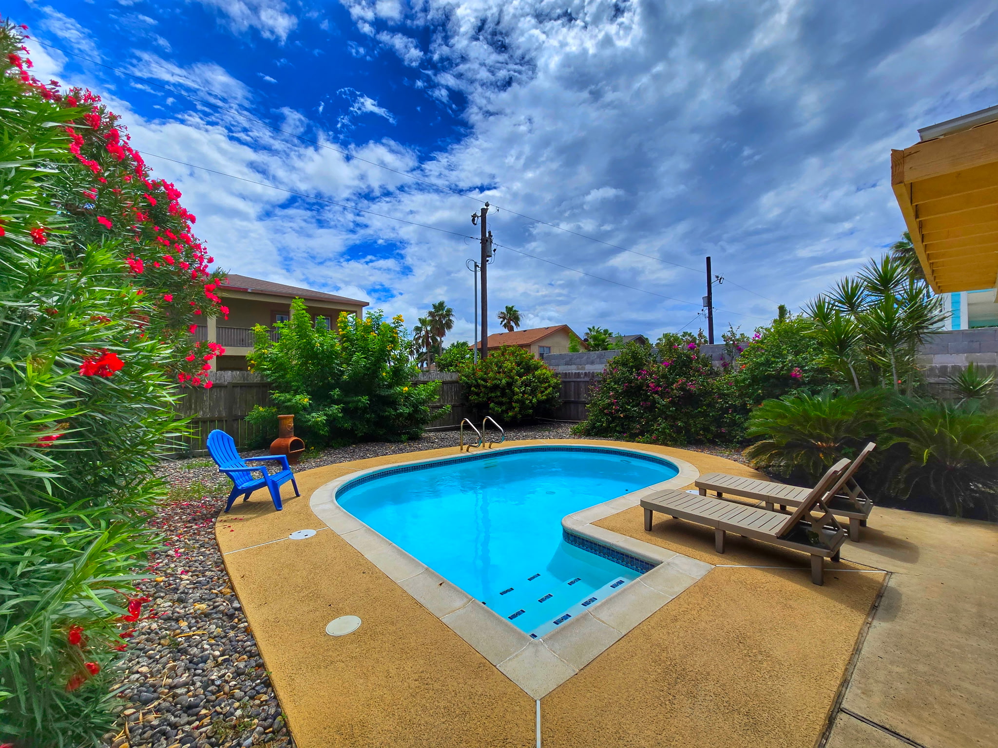 Private Heated Pool And Spacious Wraparound Deck - Tropical Haven - South Padre Island