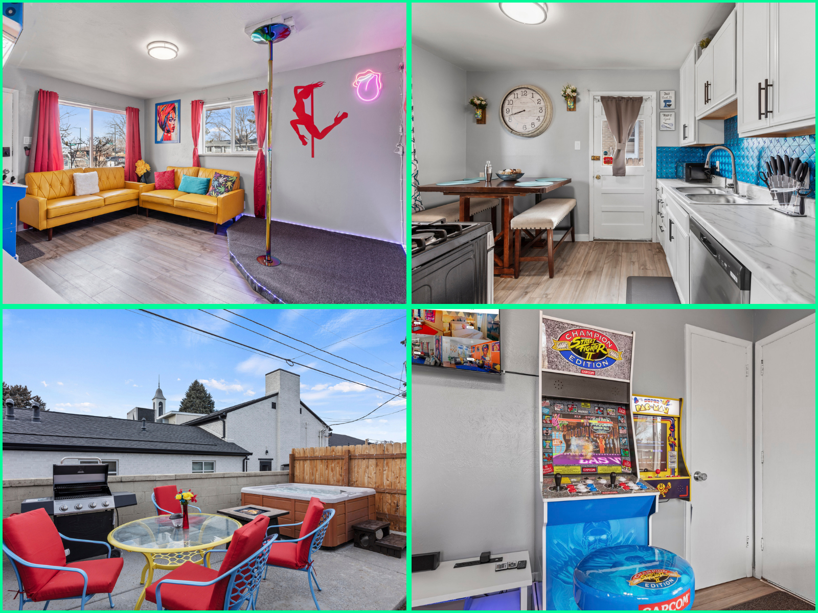 Playful Hot Tub And Retro Arcade - Cozy Urban Getaway - Wheat Ridge, CO
