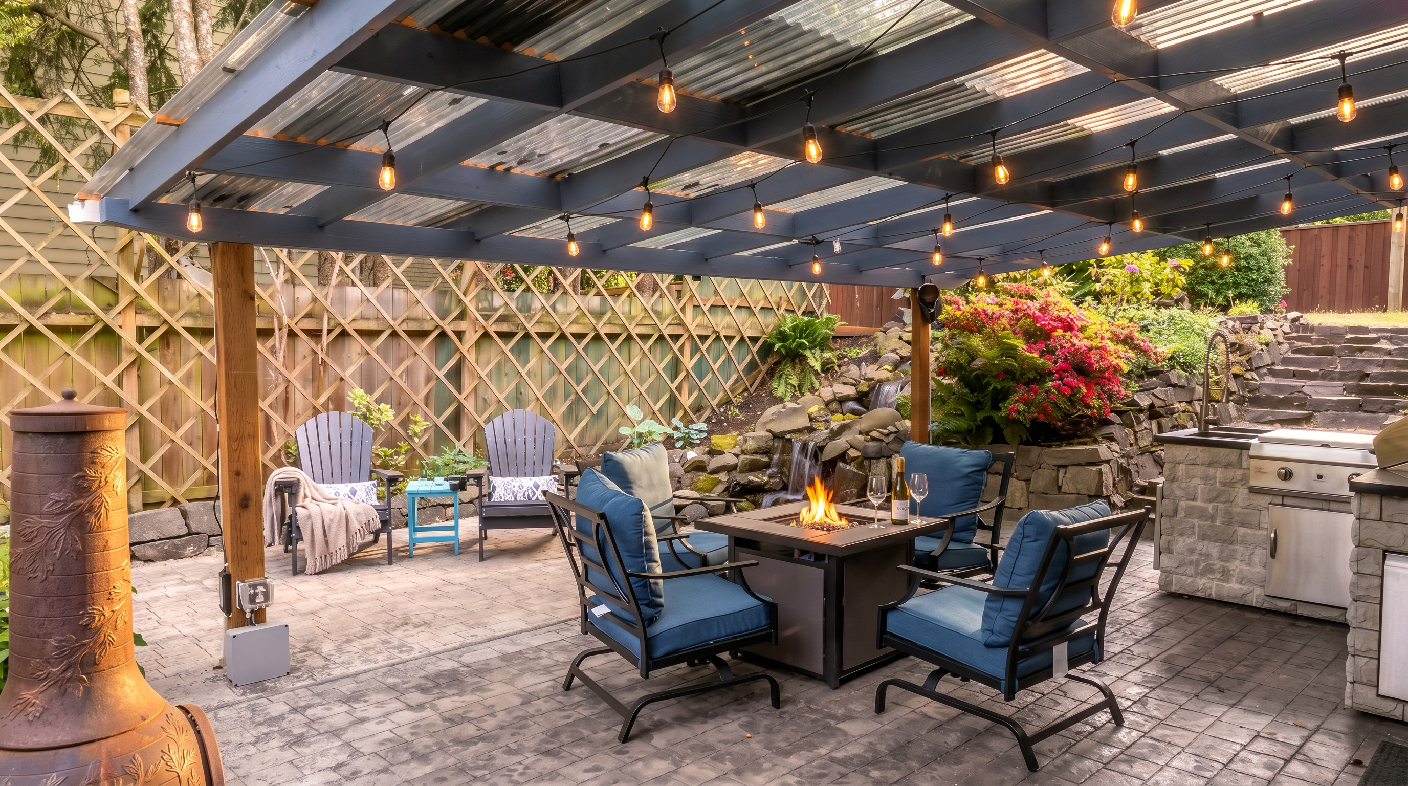 Fire Table • Private Patio • Near Campus - Eugene, OR