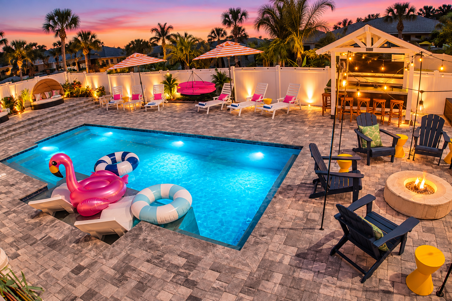 Vilano Beach | Private Pool + Pickleball + Hot Tub - St. Augustine, FL