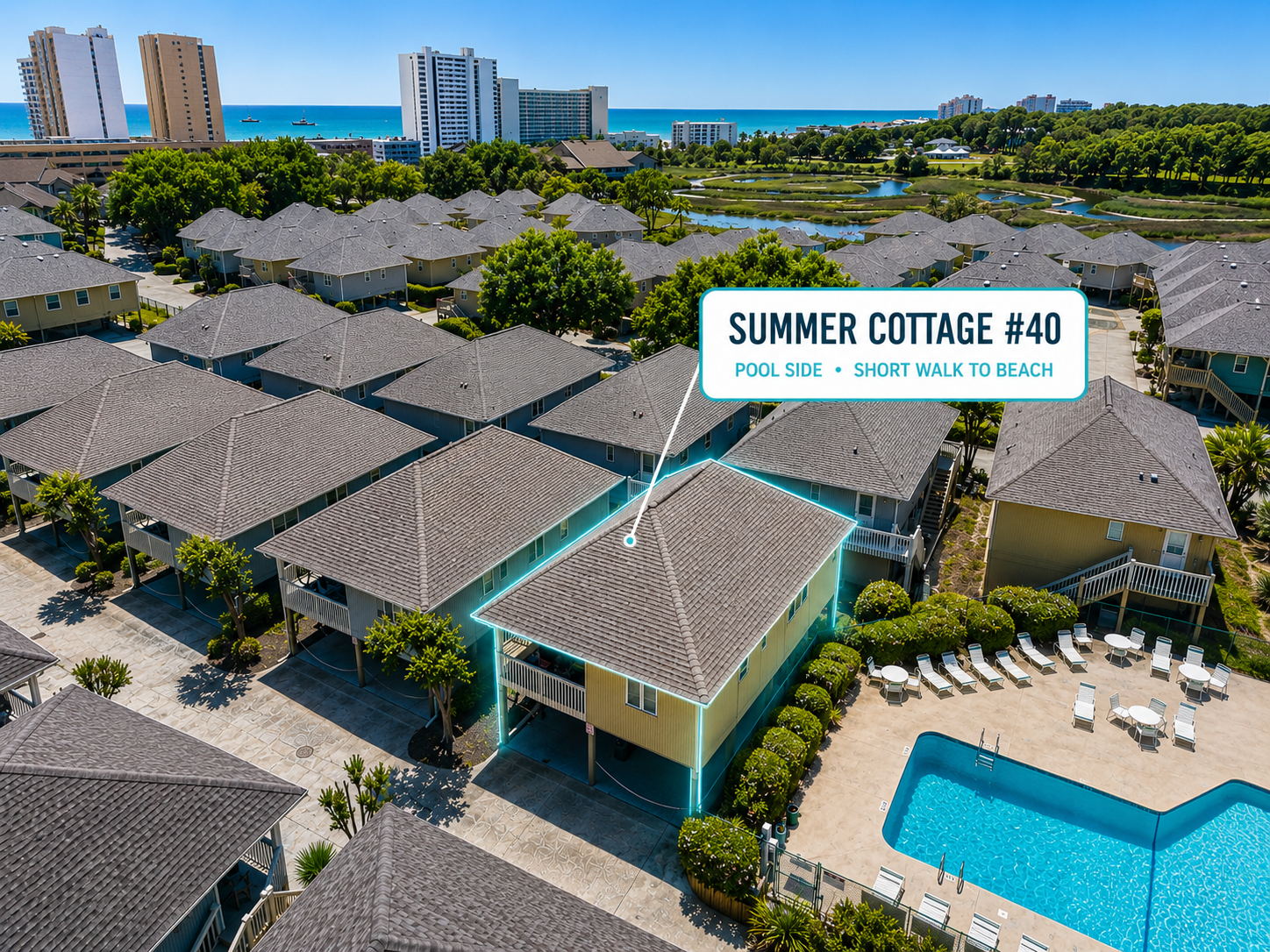 Luxury Beach House With Ocean Views And Pool Access - Amazing Retreat - South Carolina