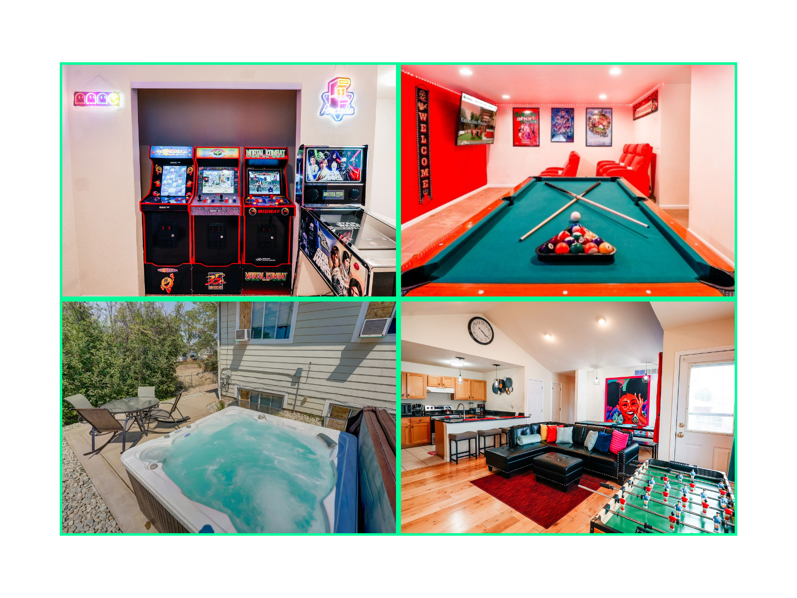 Entertainment Oasis With Hot Tub And Arcade Games - Spacious Retreat - Denver, CO