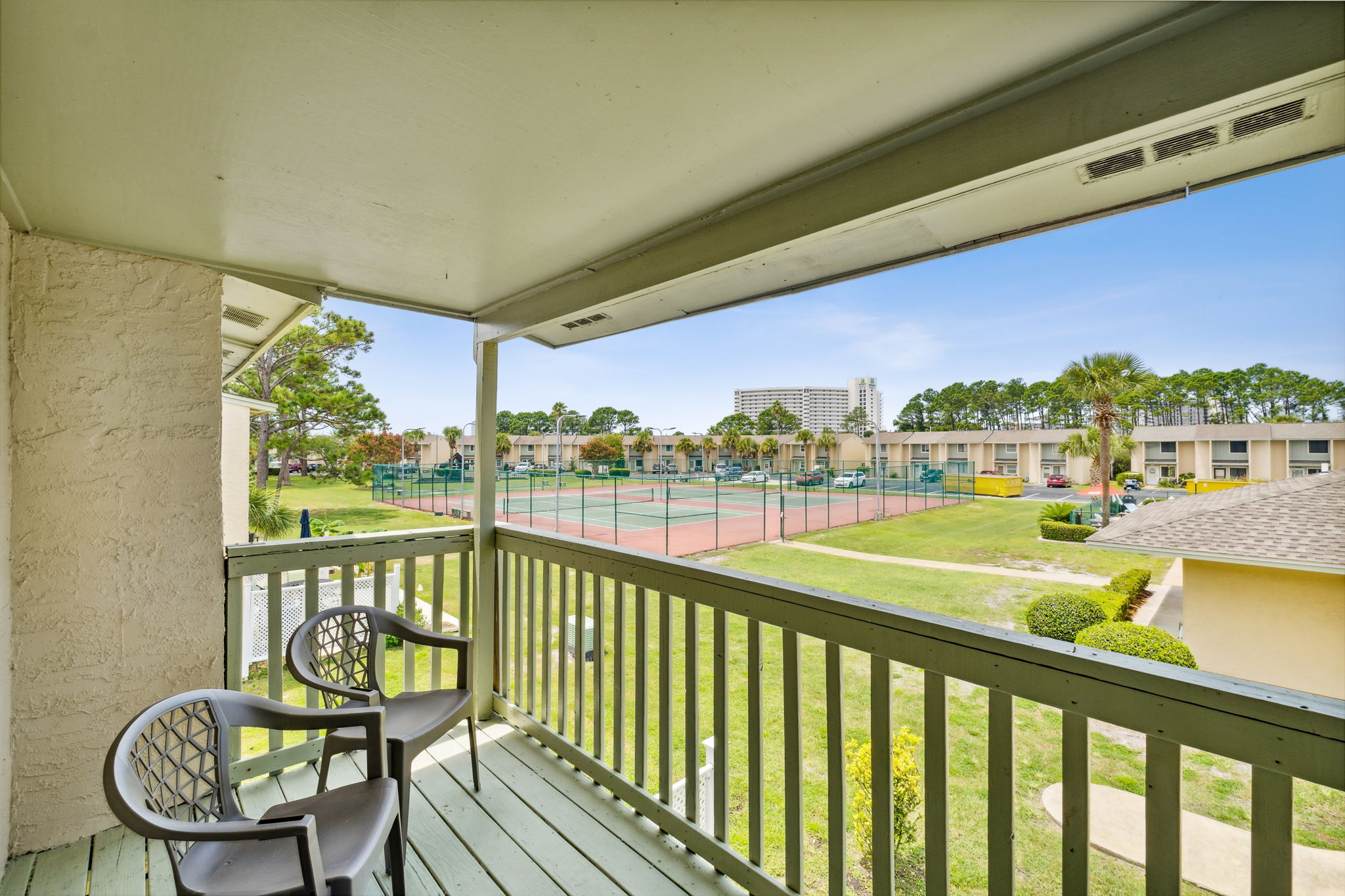 Swimming Pool And Tennis Courts - Cozy Beachside Escape - Panama City Beach, FL