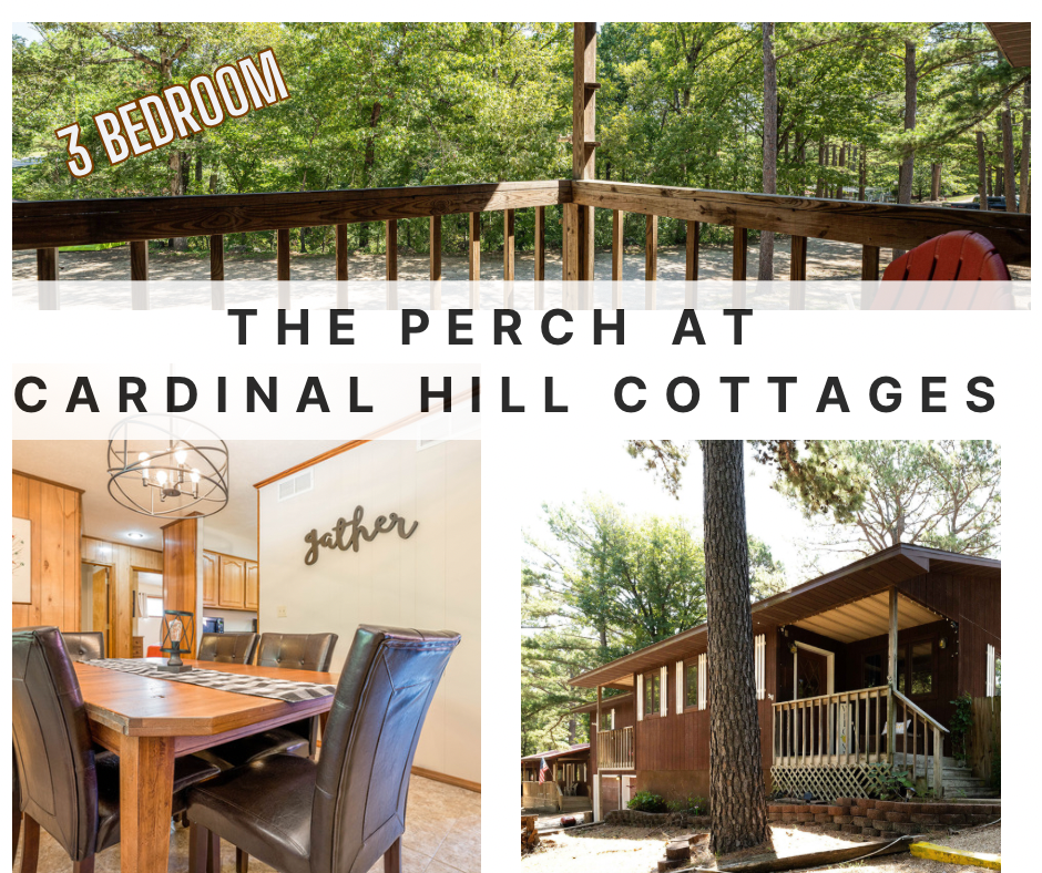 The Perch at Cardinal Hill Cottages - M&M Property Management of the Ozarks
