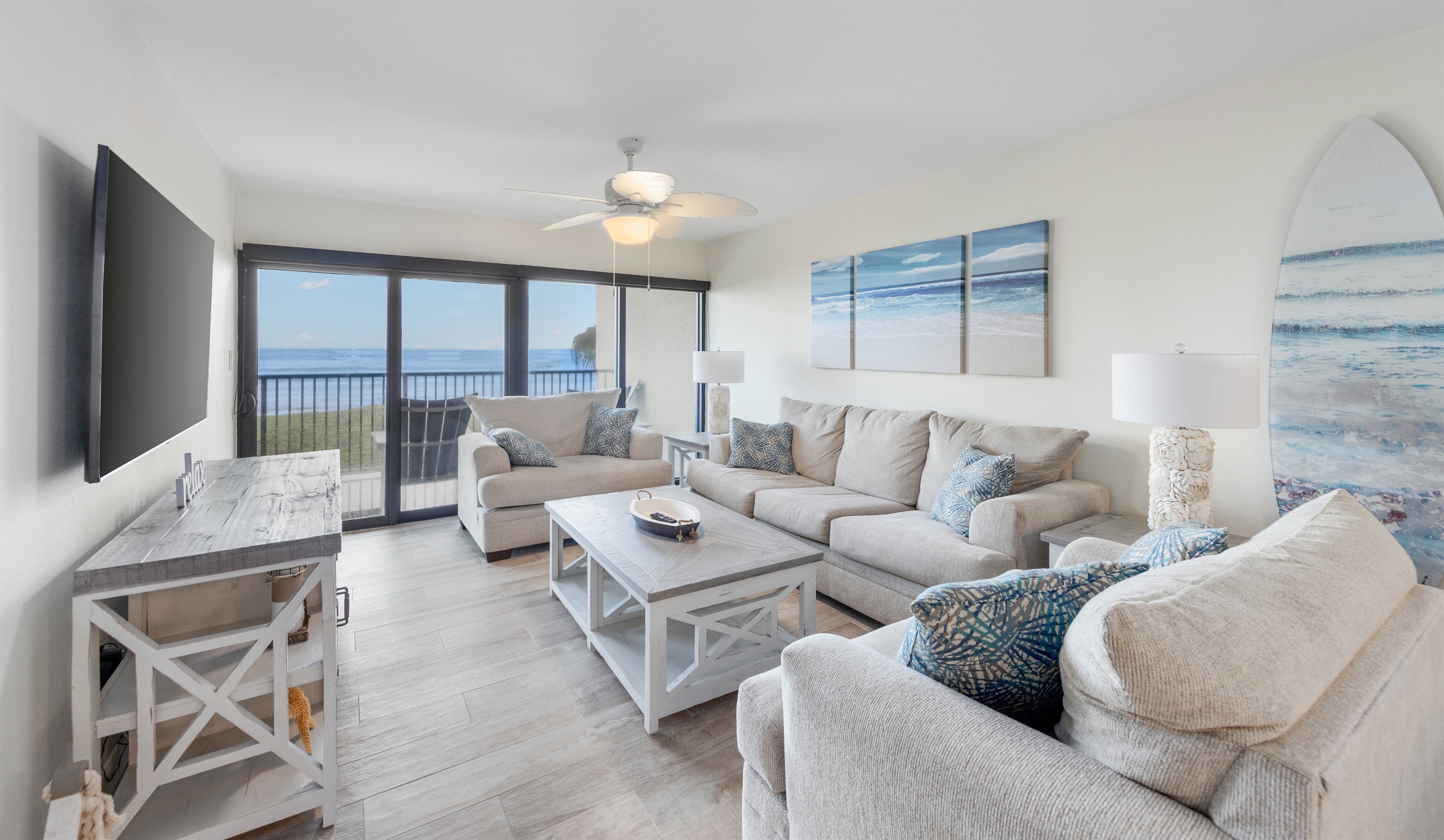 Ocean Vista 403 Beautiful Oceanfront Condo With Beach Access!️ - South Padre Island