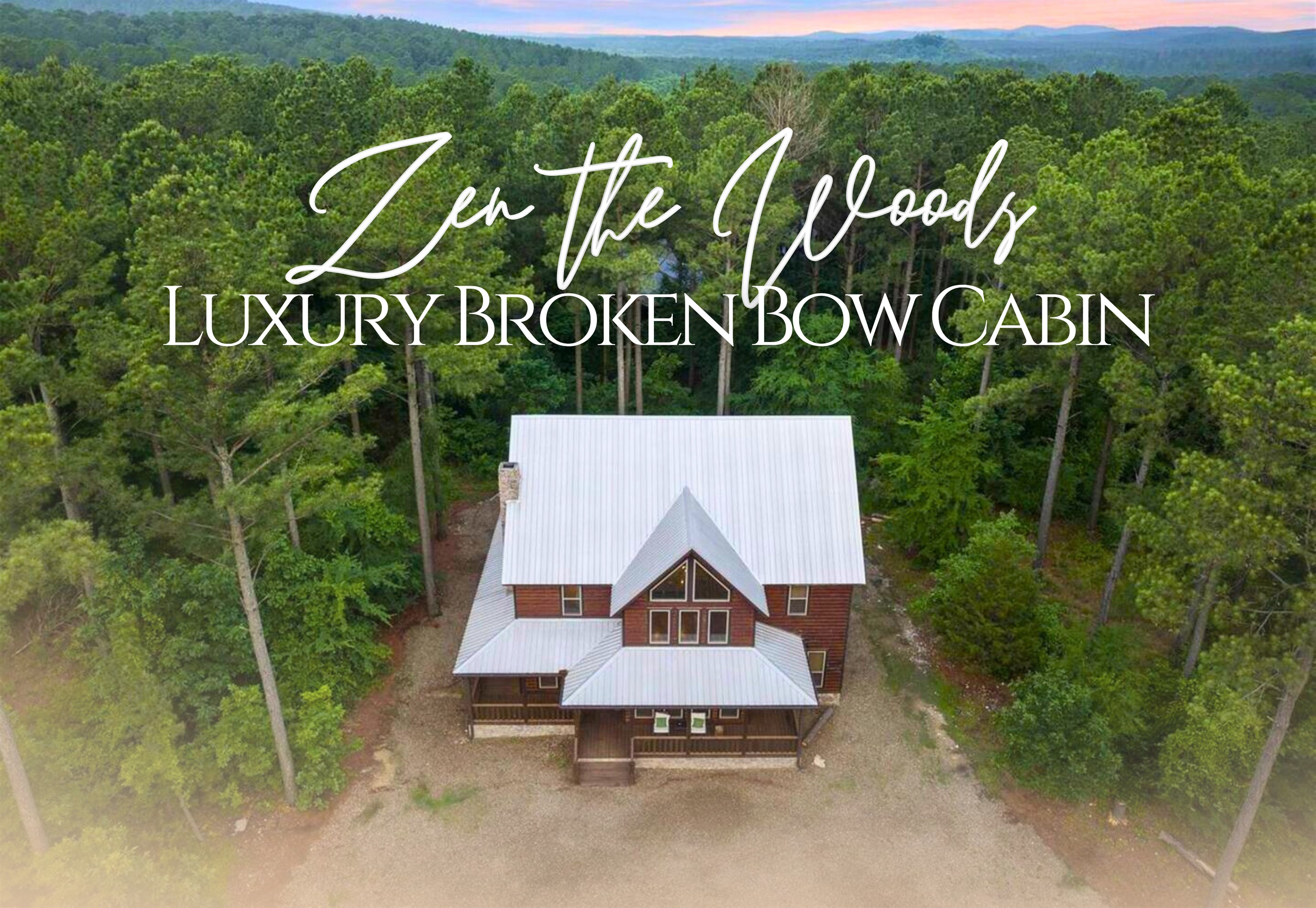 Zen The Woods - TreeLine Vacation Rentals | Broken Bow, OK