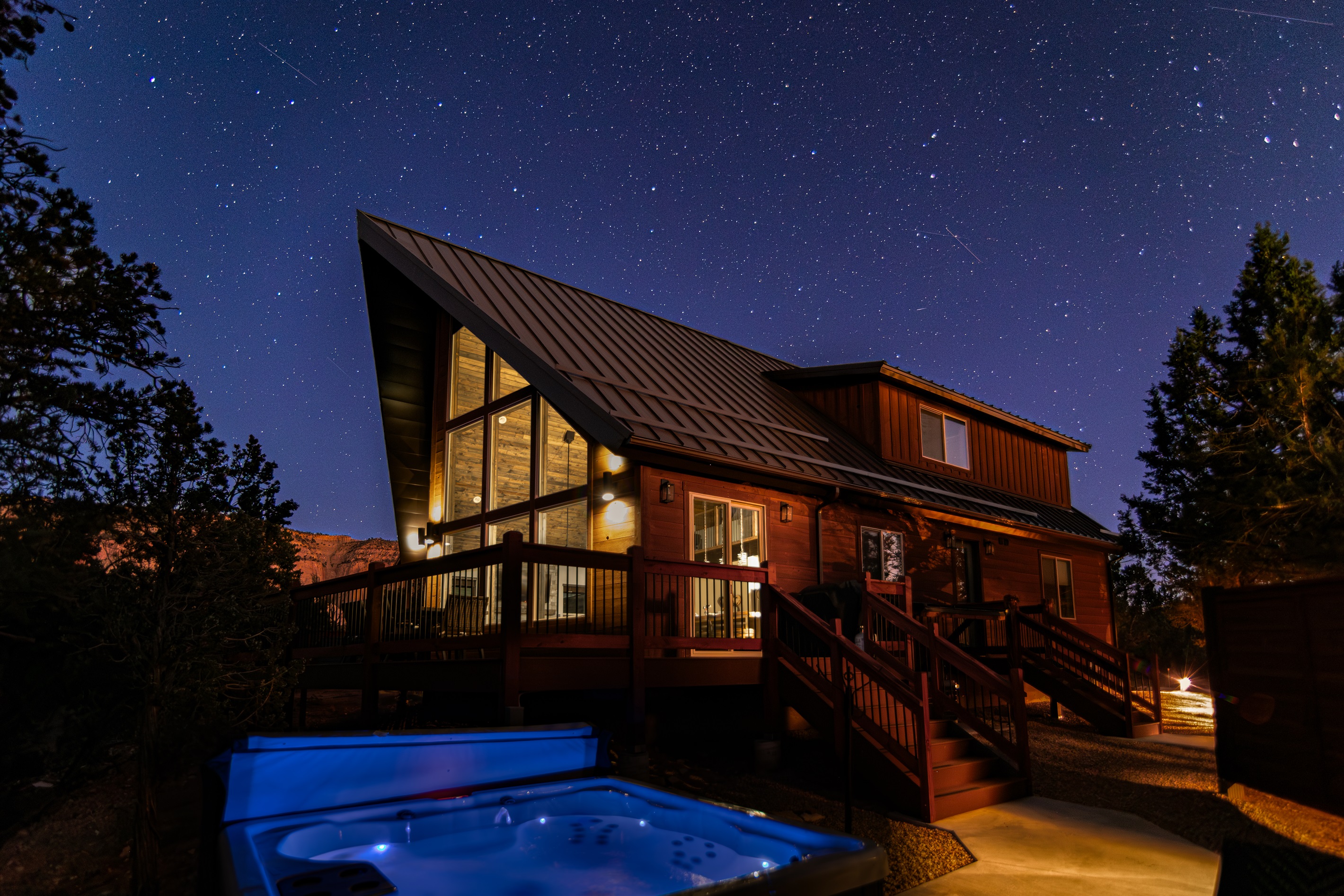 Stargazer Cabin | Private Hot Tub | Zion Np - Orderville, UT
