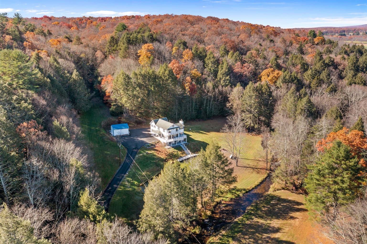 Nestled in the Pocono Mountains of Pennsylvania - Blue Heron Pond ...
