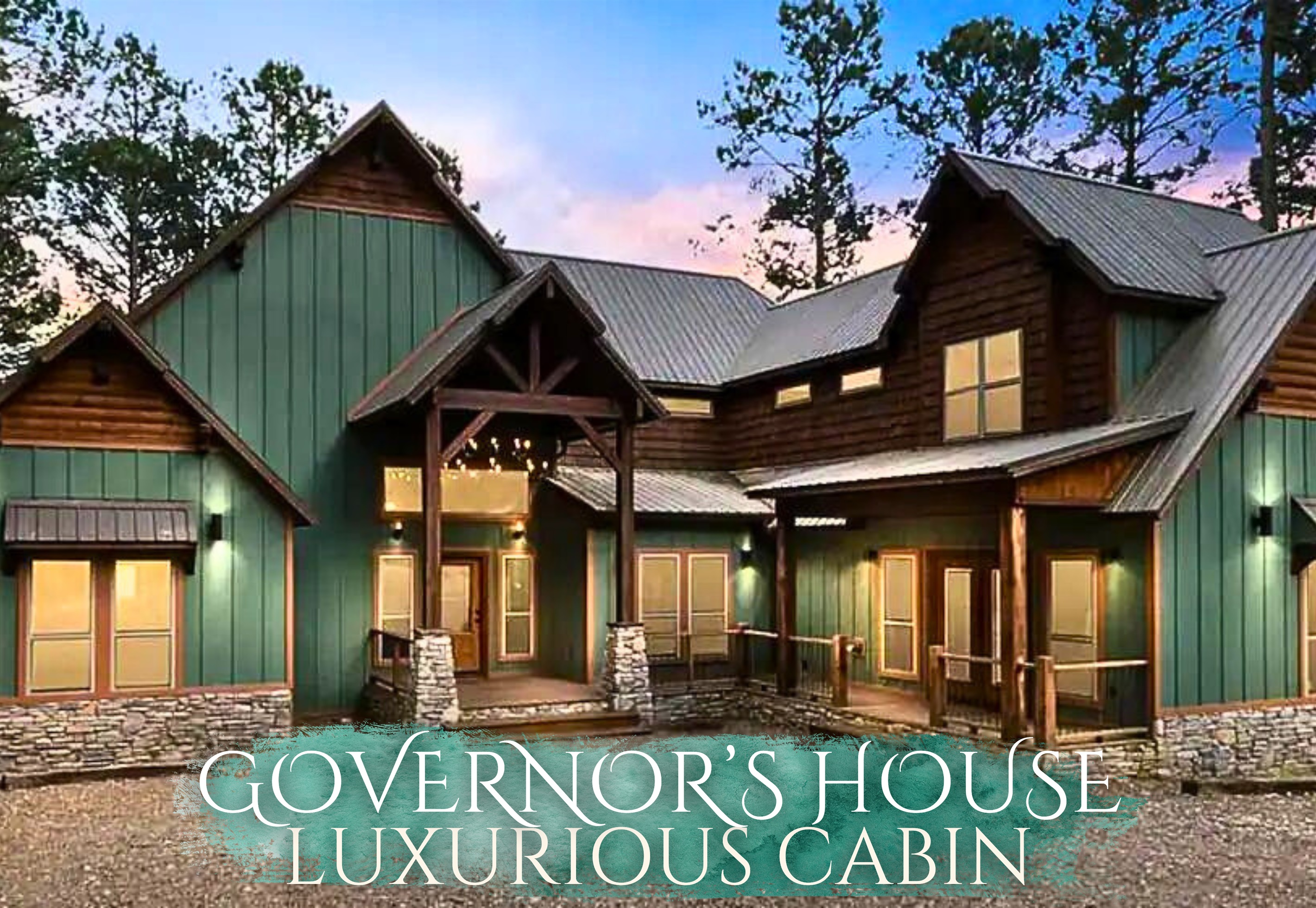 Governor's House - TreeLine Vacation Rentals | Broken Bow, OK