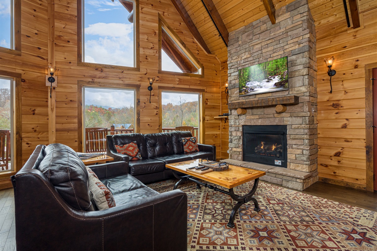 Ridge View Lodge - Blue Mountain Cabins Vacation Rentals By Owner TN ...