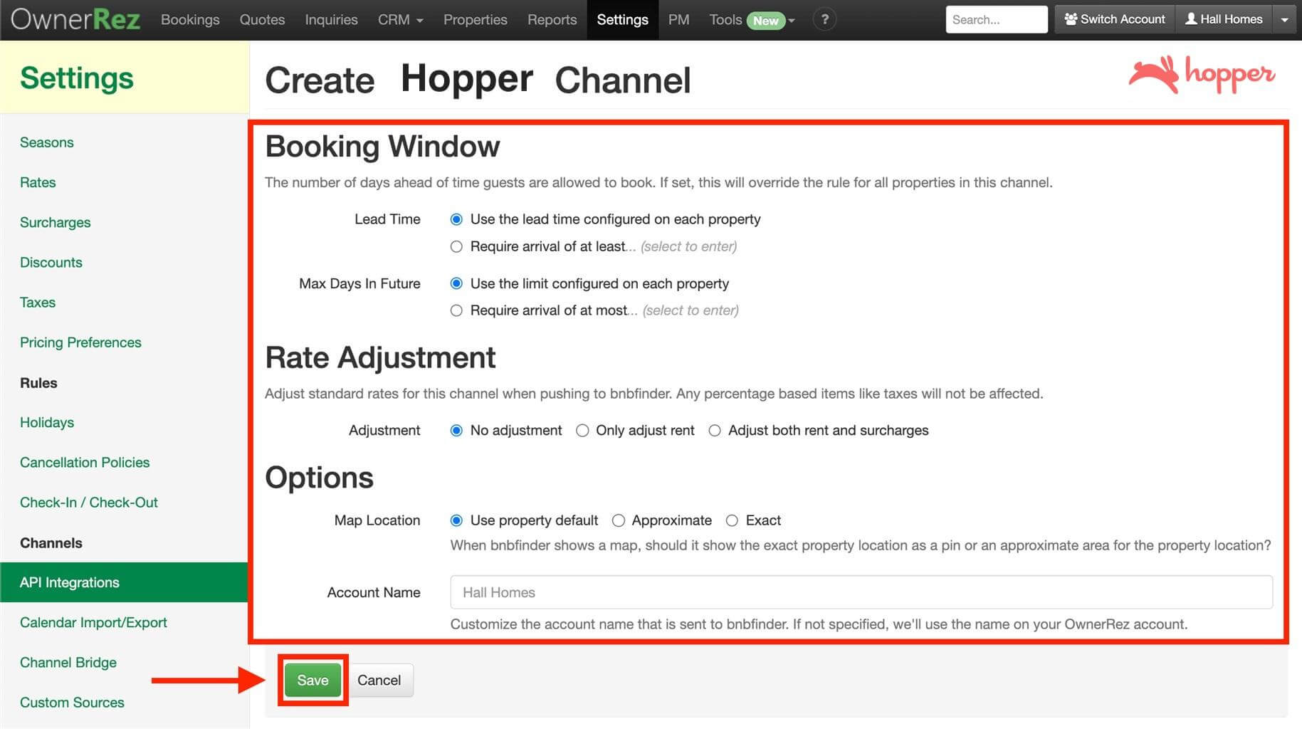 Hopper Homes Setup & Connecting - Hopper Homes - Channel Management ...