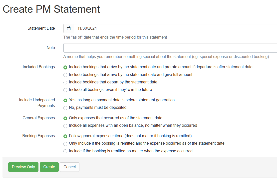Setup & Configuration - PM Statements - Property Management - Support ...