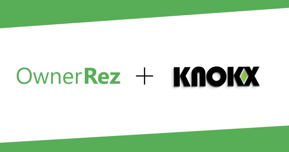 Integration With Knokx - The OwnerRez Blog - OwnerRez