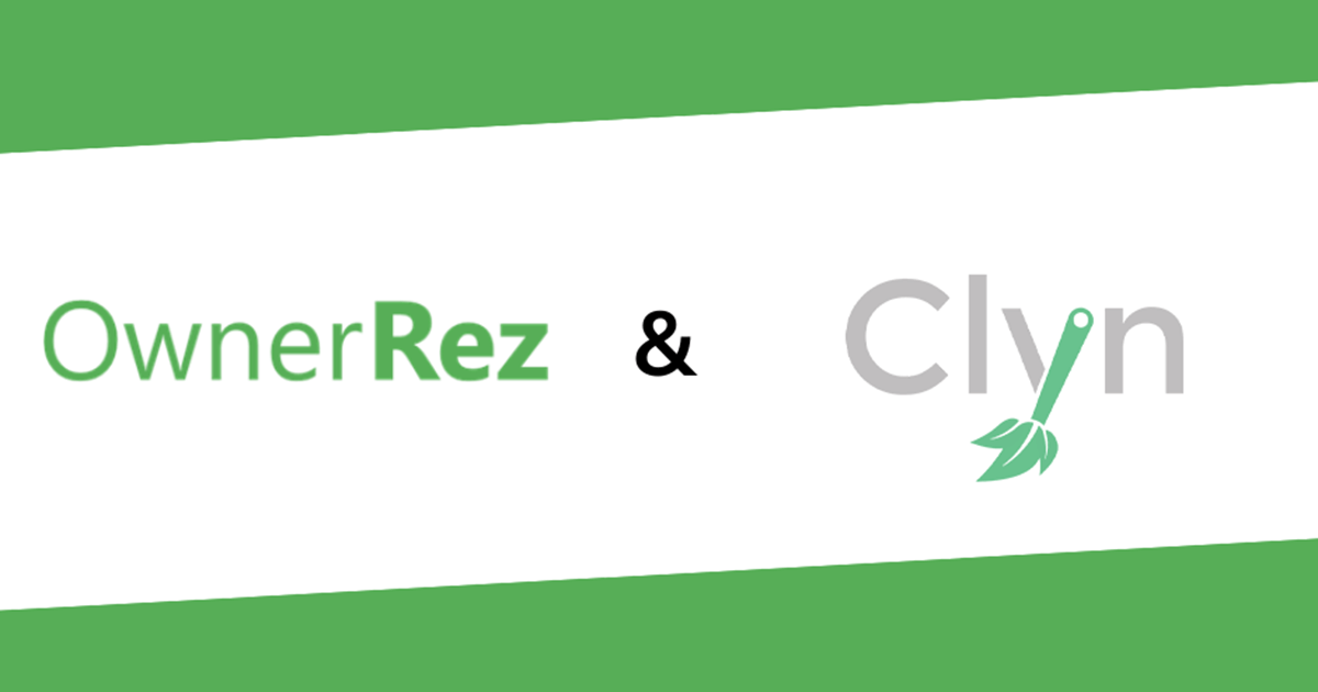 Integration With Clyn - The OwnerRez Blog - OwnerRez