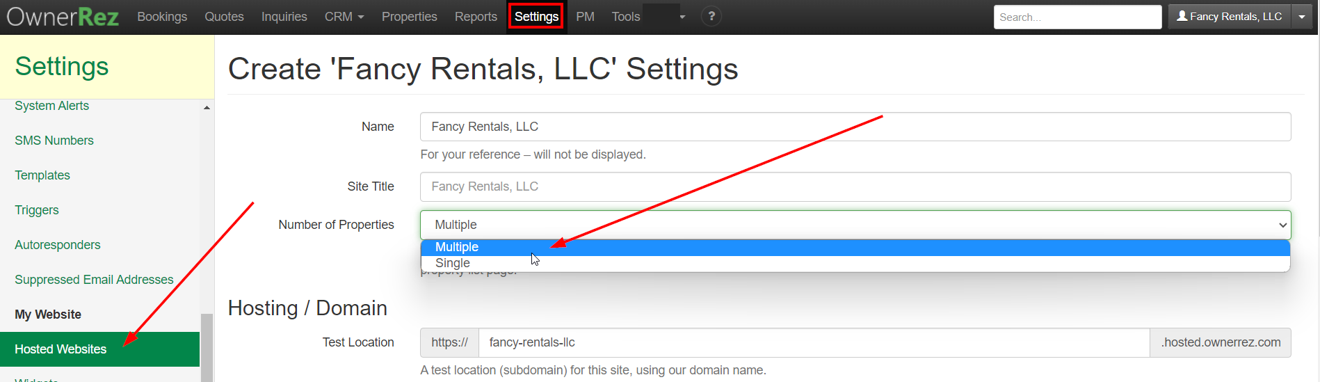 Single to Multiple Property Website - Hosted Websites - Websites ...