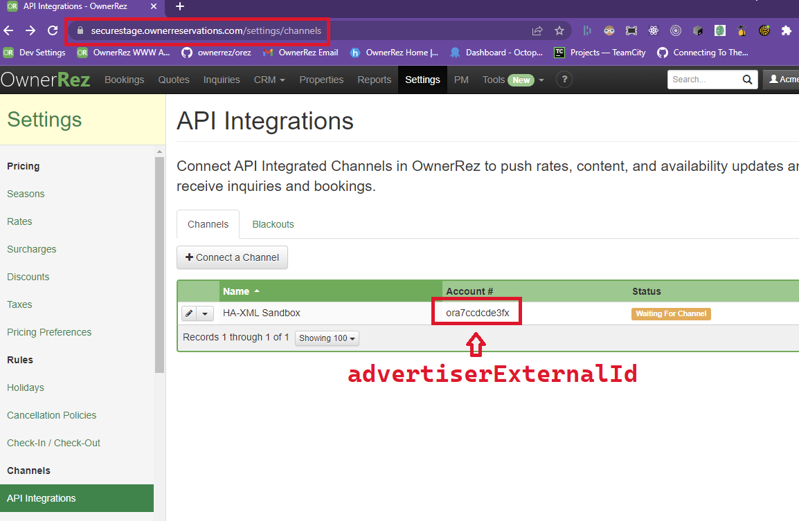 Setup & Configuration - API for Channel Integration - OwnerRez APIs ...
