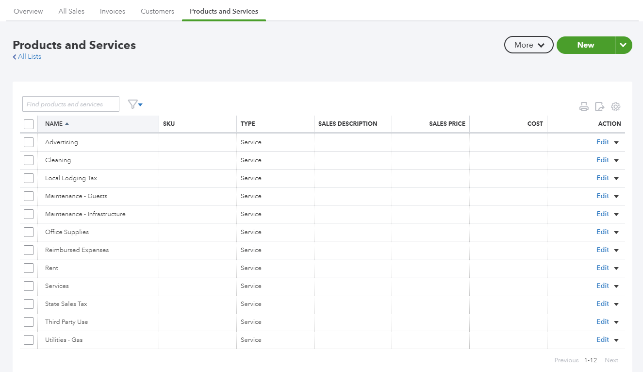QuickBooks Product Or Service Item Mapping QuickBooks Integration