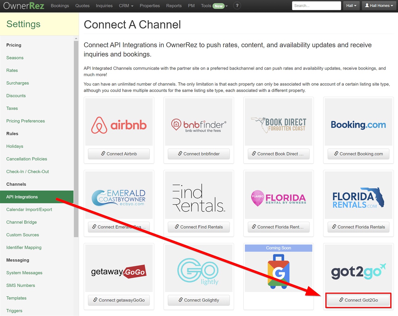 Got2Go Setup & Connecting - Got2Go - Channel Management - Support ...