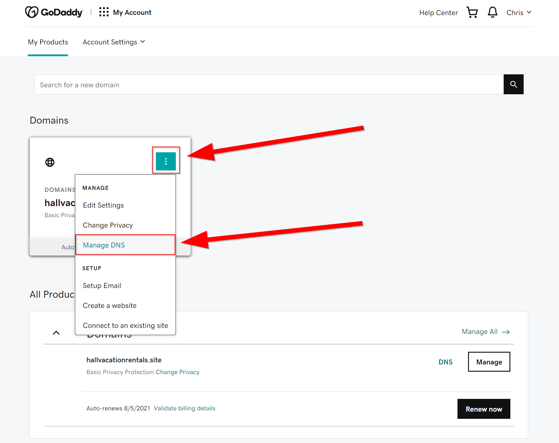 GoDaddy Verified Email Domains Core Concepts Support OwnerRez